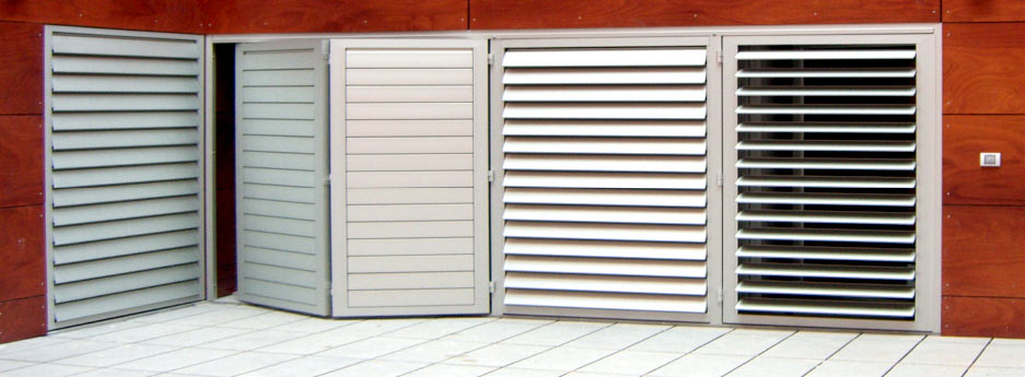 Tamiluz | Adjustable blade adjustable shutters made from aluminium shutters