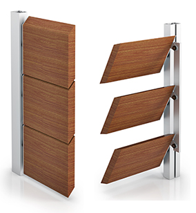 Tamiluz | Adjustable brise soleil and airfoil sunshades with wooden ...