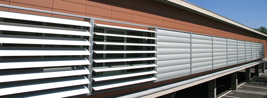 Tamiluz | Adjustable brise soleil and airfoil sunshades with aluminium ...